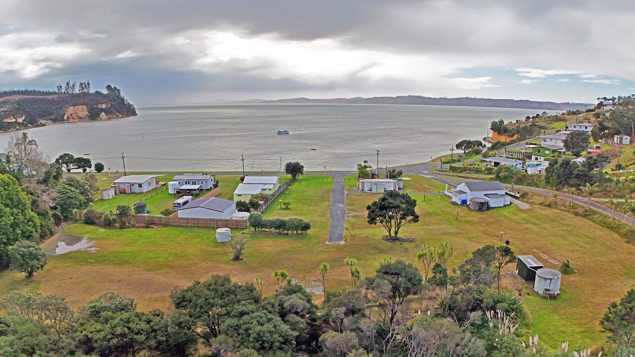 Pouto Camping - Kellys Bay Campground | Book Coastal Camping at Kaipara ...
